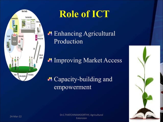 Digitalization in agriculture for enhancing sustainable agriculture and ...