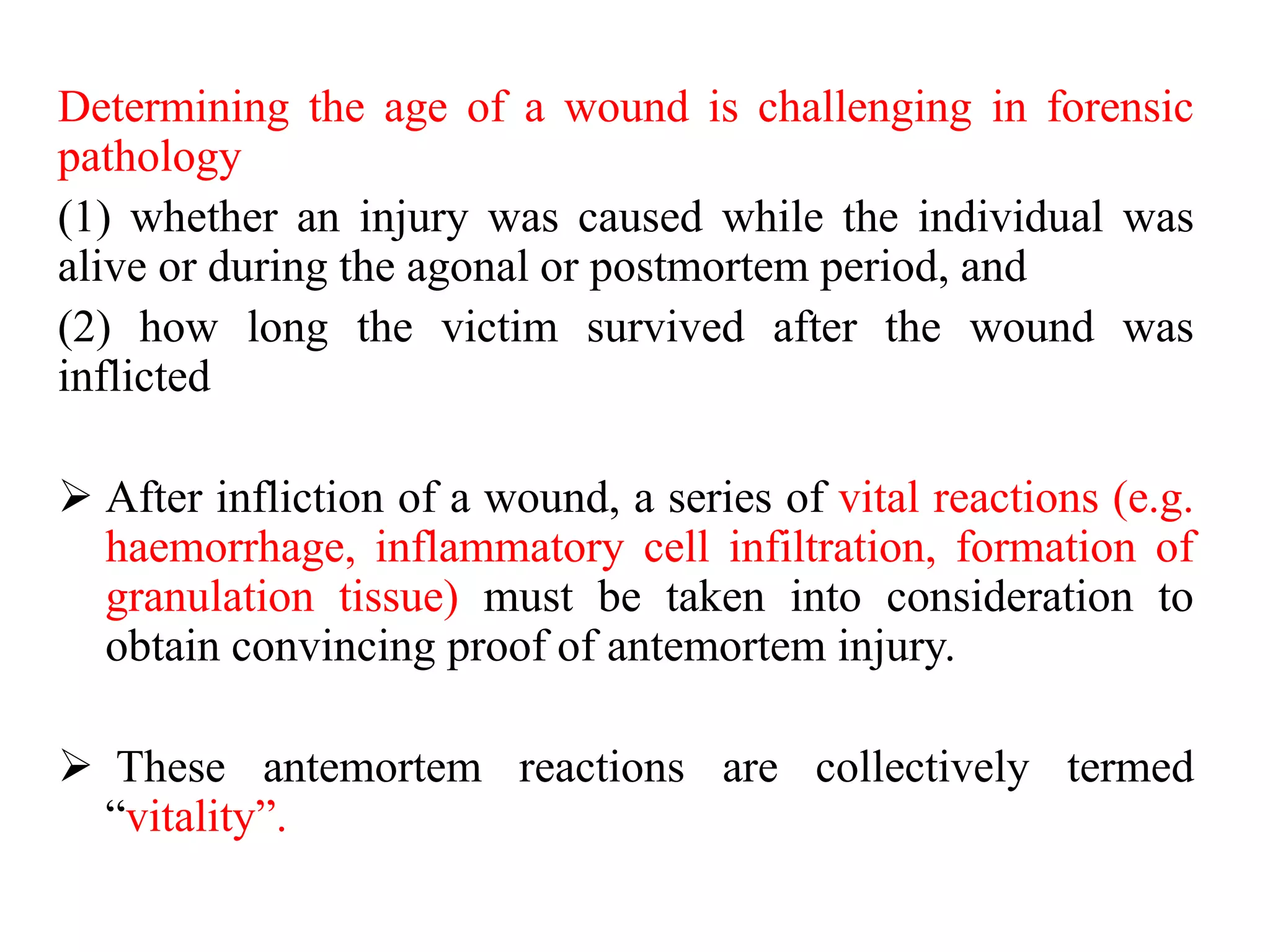 age of Injuries.pptx Dr. Haricharan MD RIMS Imphal . MBBS- IGMC&RI ...