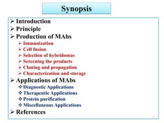 Monoclonal Antibodies and their applications | PPT