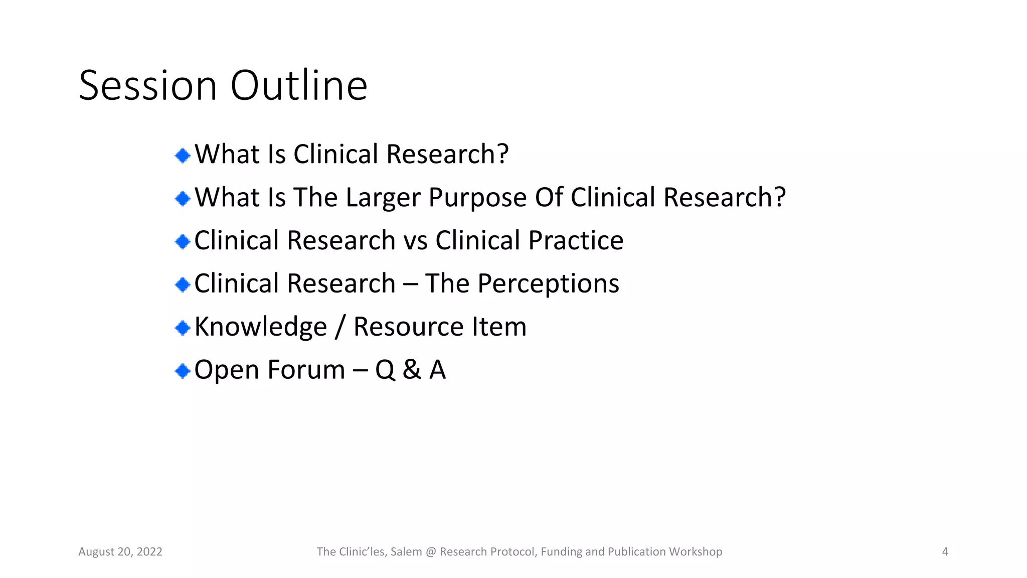 Clinical research | PPTX