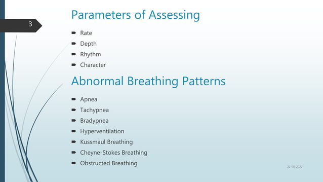 Abnormal Breathing | PPTX