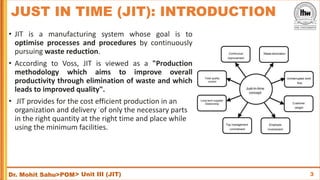 JIT, Production Planning, TQM, ERP | PDF