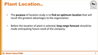 Plant Location and Plant Layout | PDF
