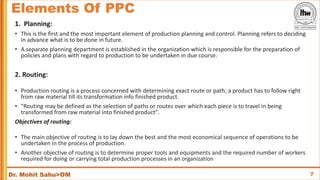 Production Planning and Control (PPC), Capacity Planning, Material ...