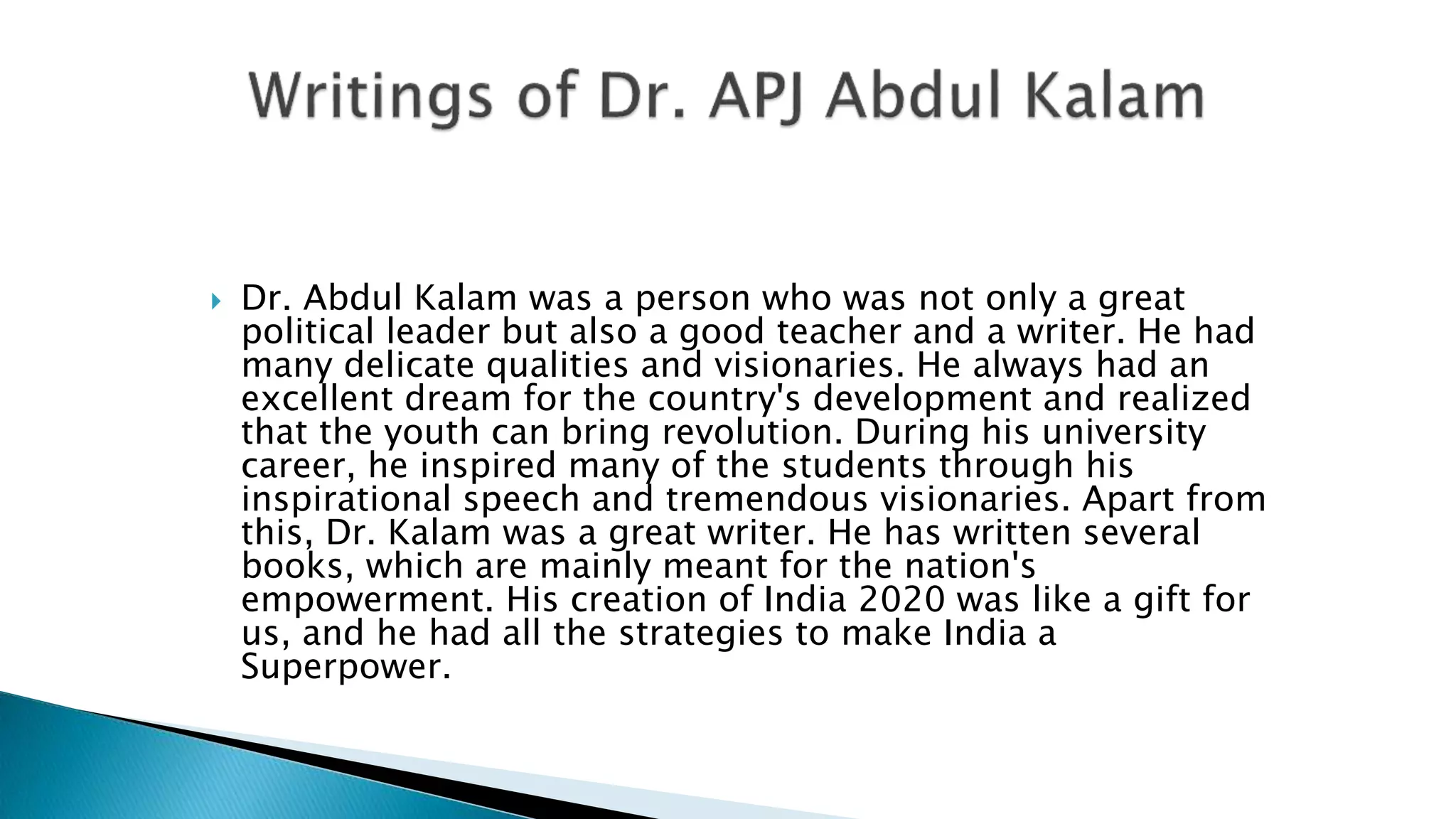 Dr. APJ Abdul Kalam.pptx