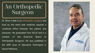 Dr. Brian Cable - Chief Medical Advisor.pdf
