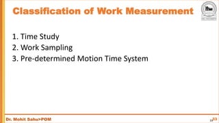 Work Study, Method Study | PDF