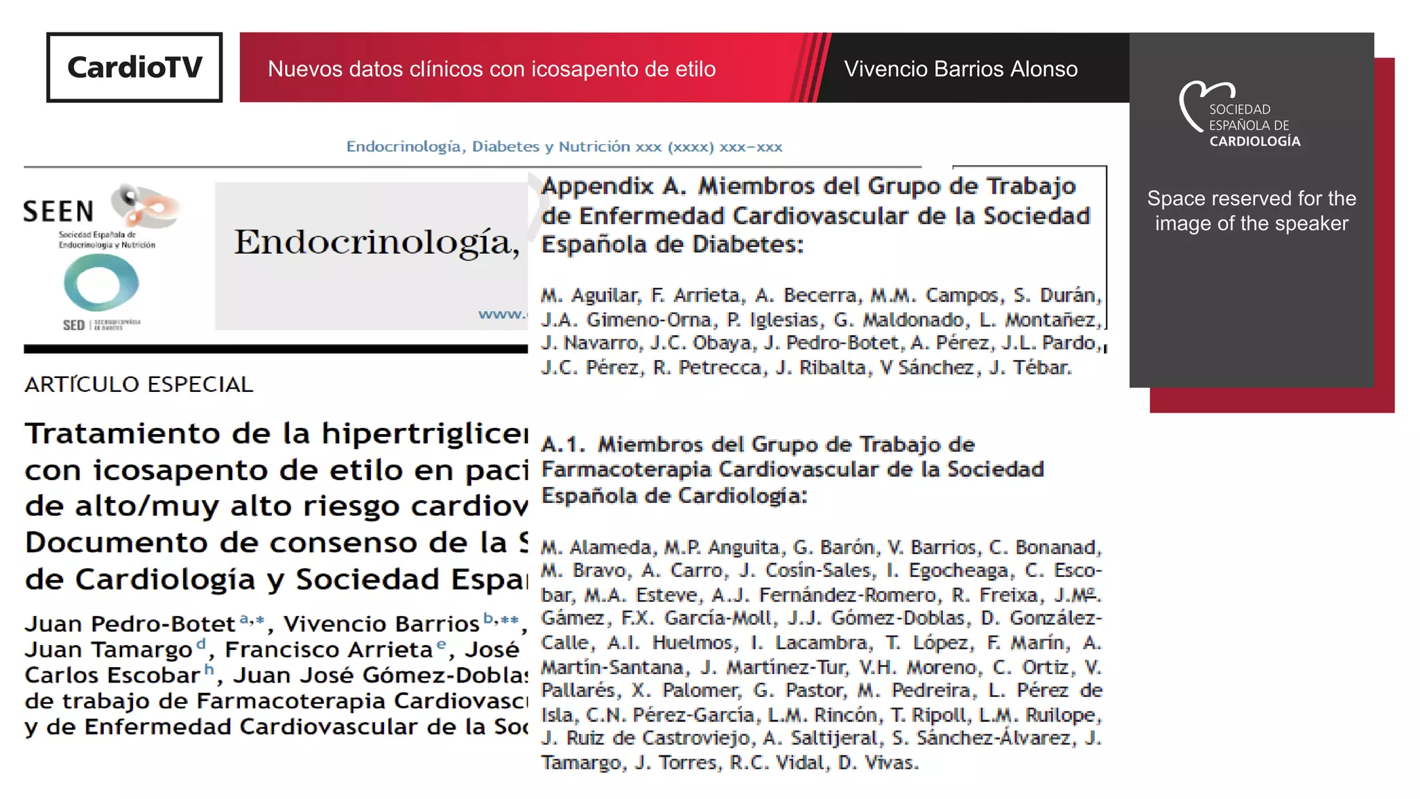 Nuevos datos clínicos con icosapento de etilo | PPT