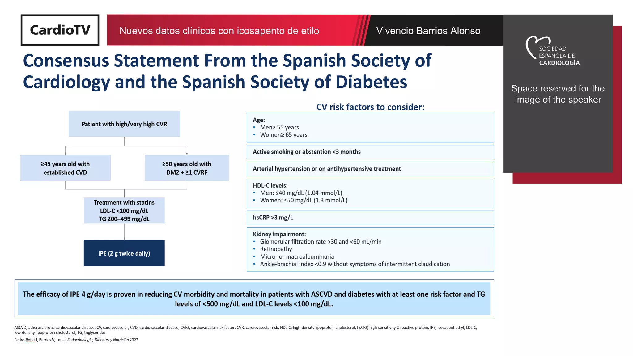 Nuevos datos clínicos con icosapento de etilo | PPT