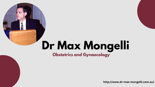 Dr. max Mongelli | PDF | Pregnancy | Reproductive Health