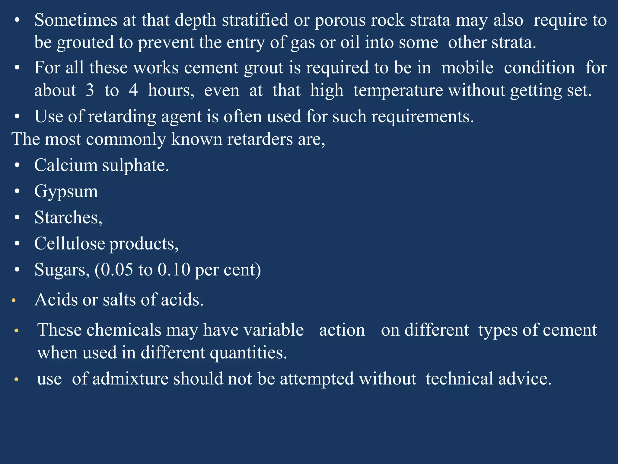 Admixtures in concrete/Types of admixtures | PPTX