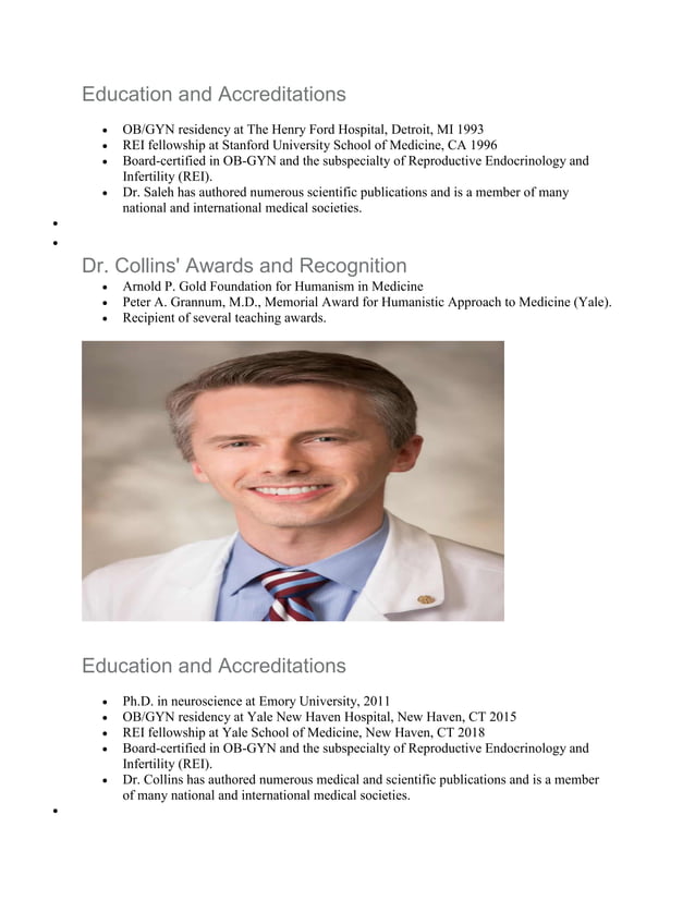 Dr. Walid Saleh and Dr. Stephen Collin - Best Fertility Doctor Dallas.pdf