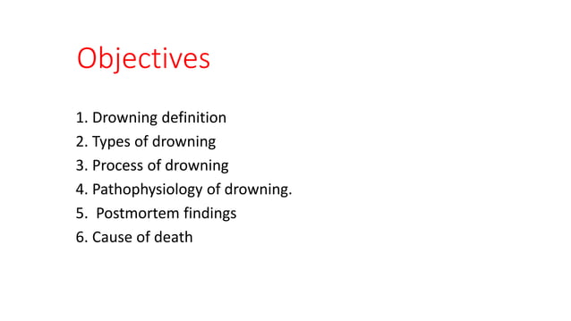pathophysiology of drowning.pptx Dr. Haricharan MD RIMS Imphal . MBBS ...
