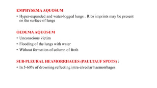pathophysiology of drowning.pptx Dr. Haricharan MD RIMS Imphal . MBBS ...