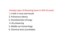 pathophysiology of drowning.pptx Dr. Haricharan MD RIMS Imphal . MBBS ...