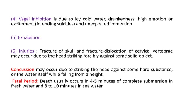 pathophysiology of drowning.pptx Dr. Haricharan MD RIMS Imphal . MBBS ...