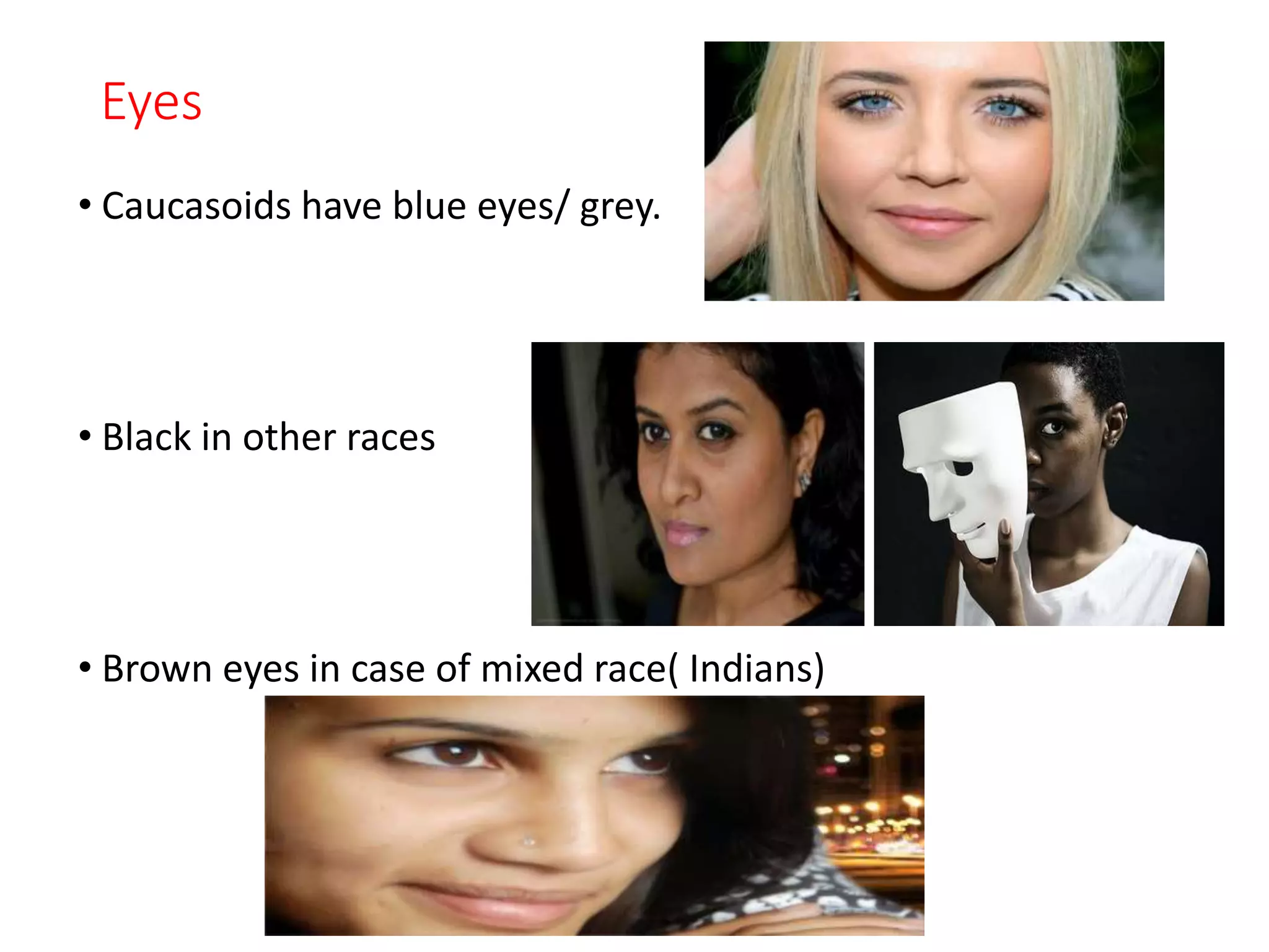 DETERMINATION OF RACE FROM HUMAN REMAINS.pptx Dr. Haricharan MD RIMS ...