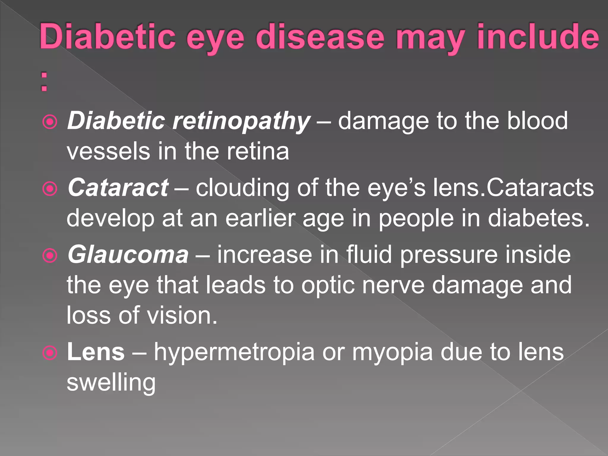 Diabetic retinopathy | PPTX