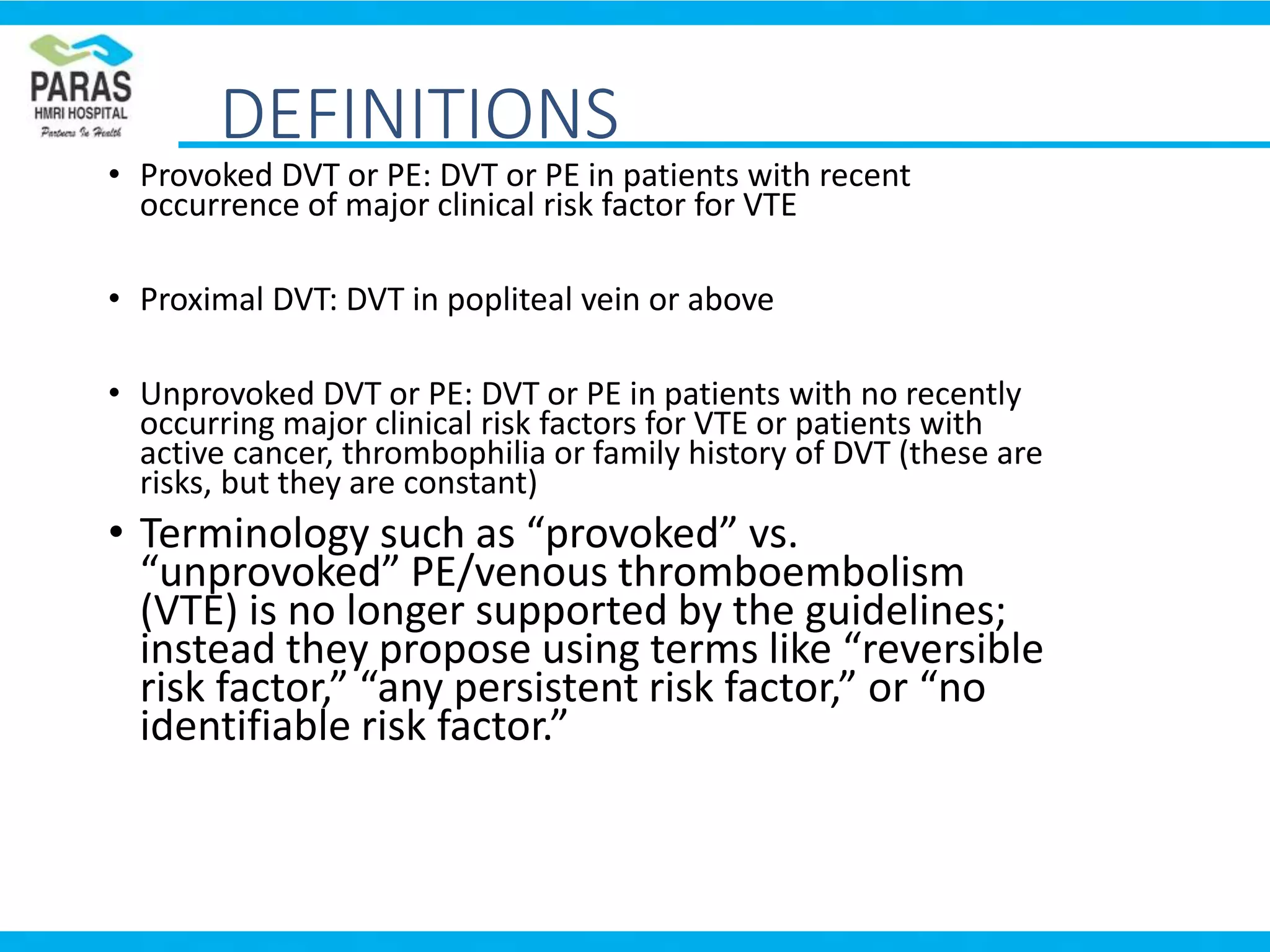 pulmonary embolism | PPTX