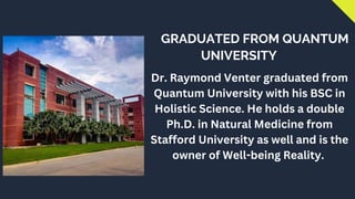 Dr. Raymond Venter - Natural Medicine Doctor | PDF