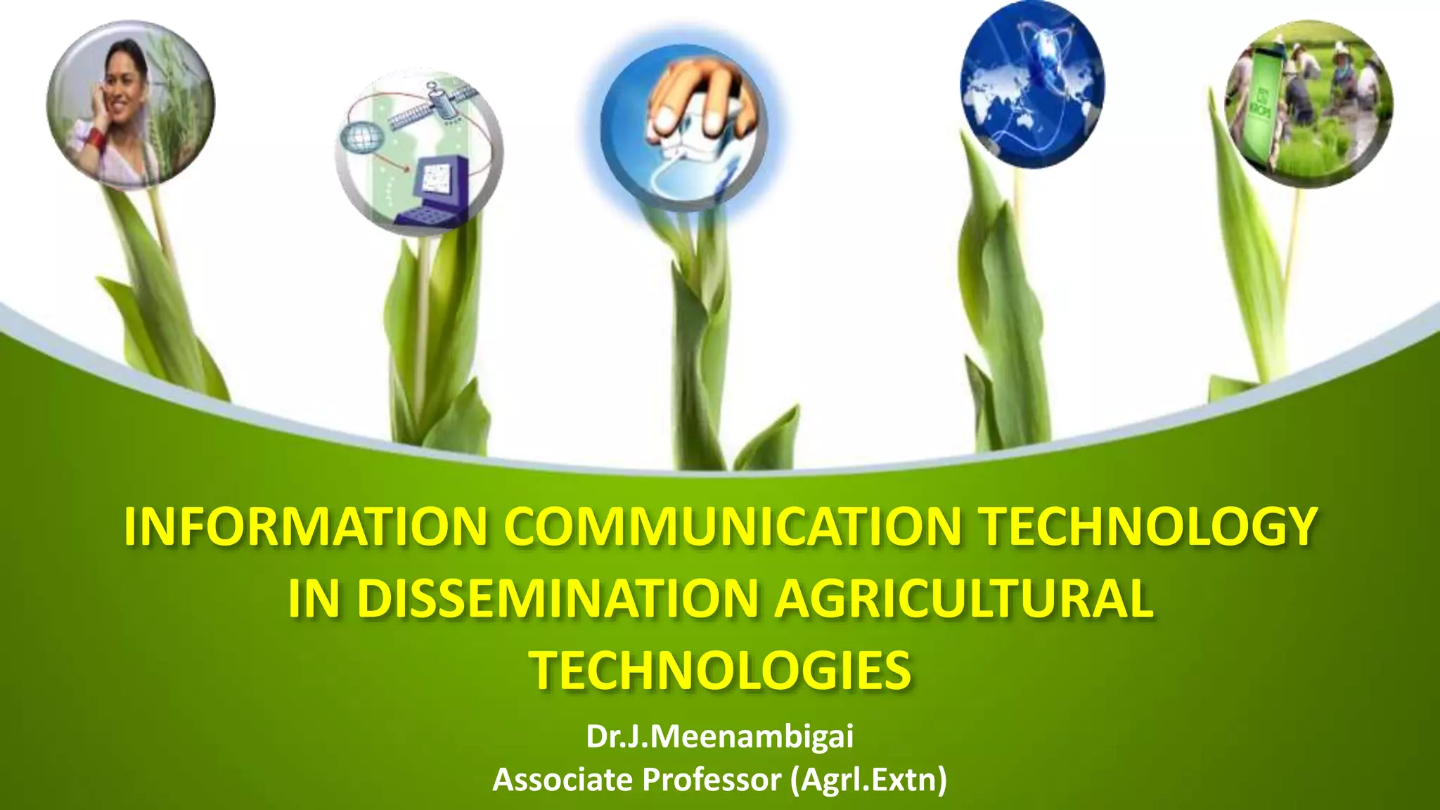 Information and Communication Technology in dissemination of ...