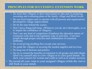 Dimensions of Agricultural Extension | PPTX