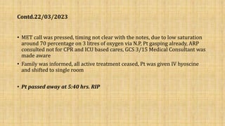 Morbidity and Mortality Meet | PPTX