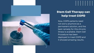 COPD Can Be Treated With Stem Cell Therapy | Dr. David Greene Arizona | PPT