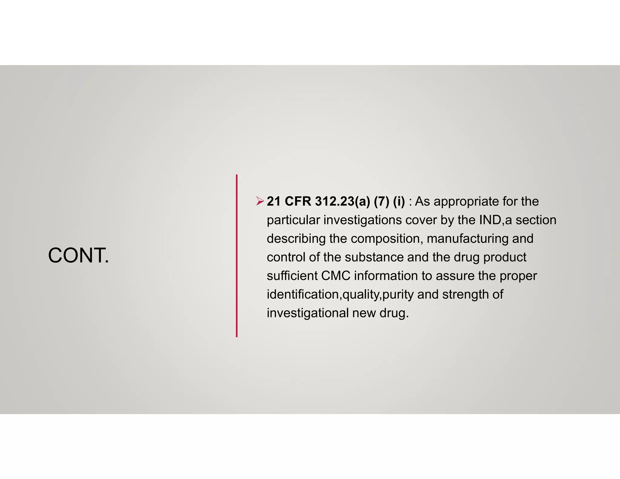 Dr. Abhijath's RA Document (CMC, Post Approvals, Regulation of ...
