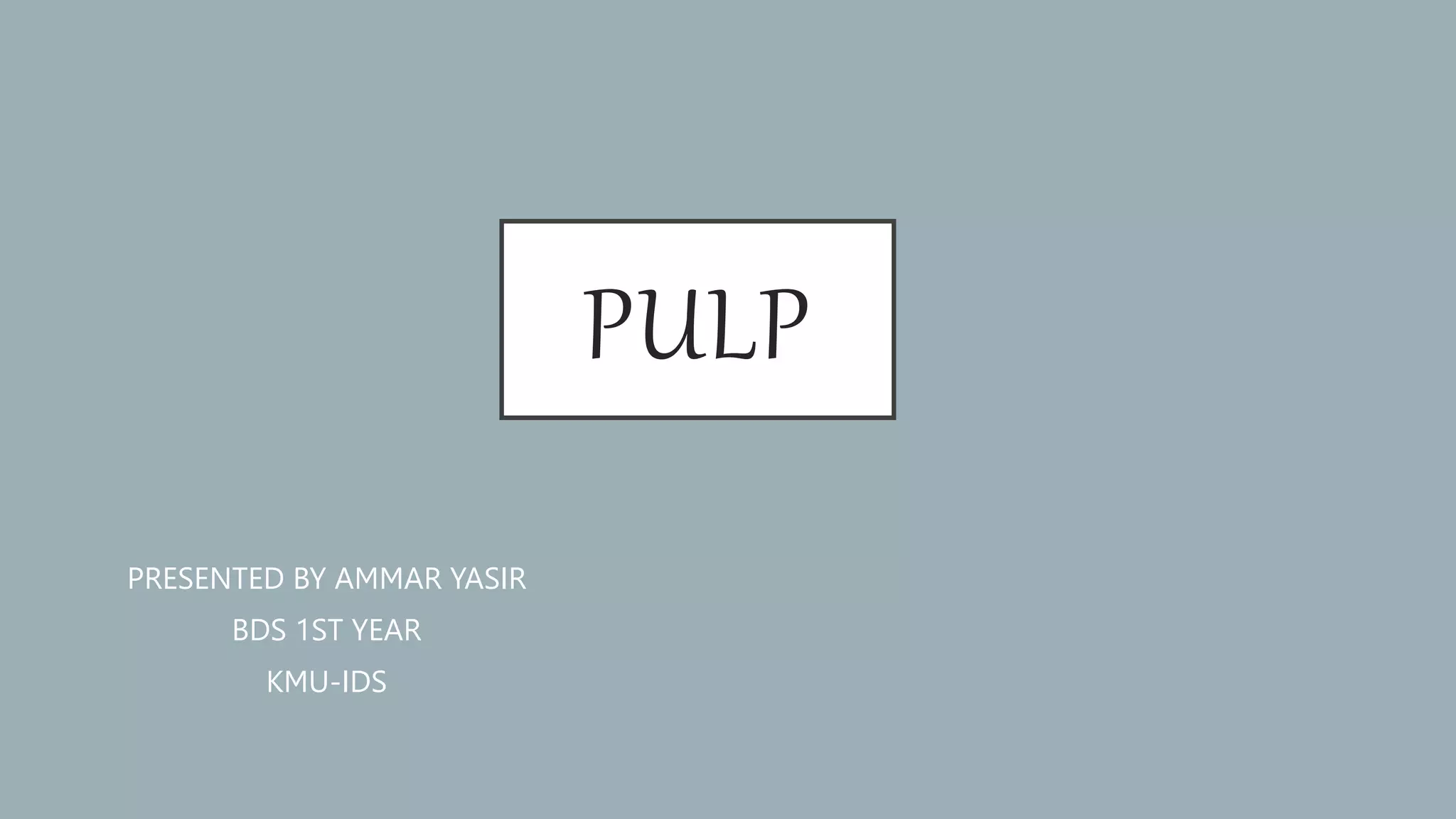 PULP | PPTX