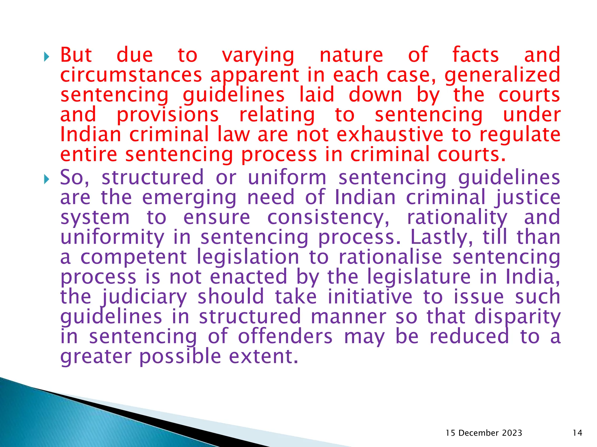 Sentencing Policy and Process in India.pptx