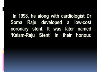 Dr.APJ. Abdul Kalam's Life History and Ideas | PPT