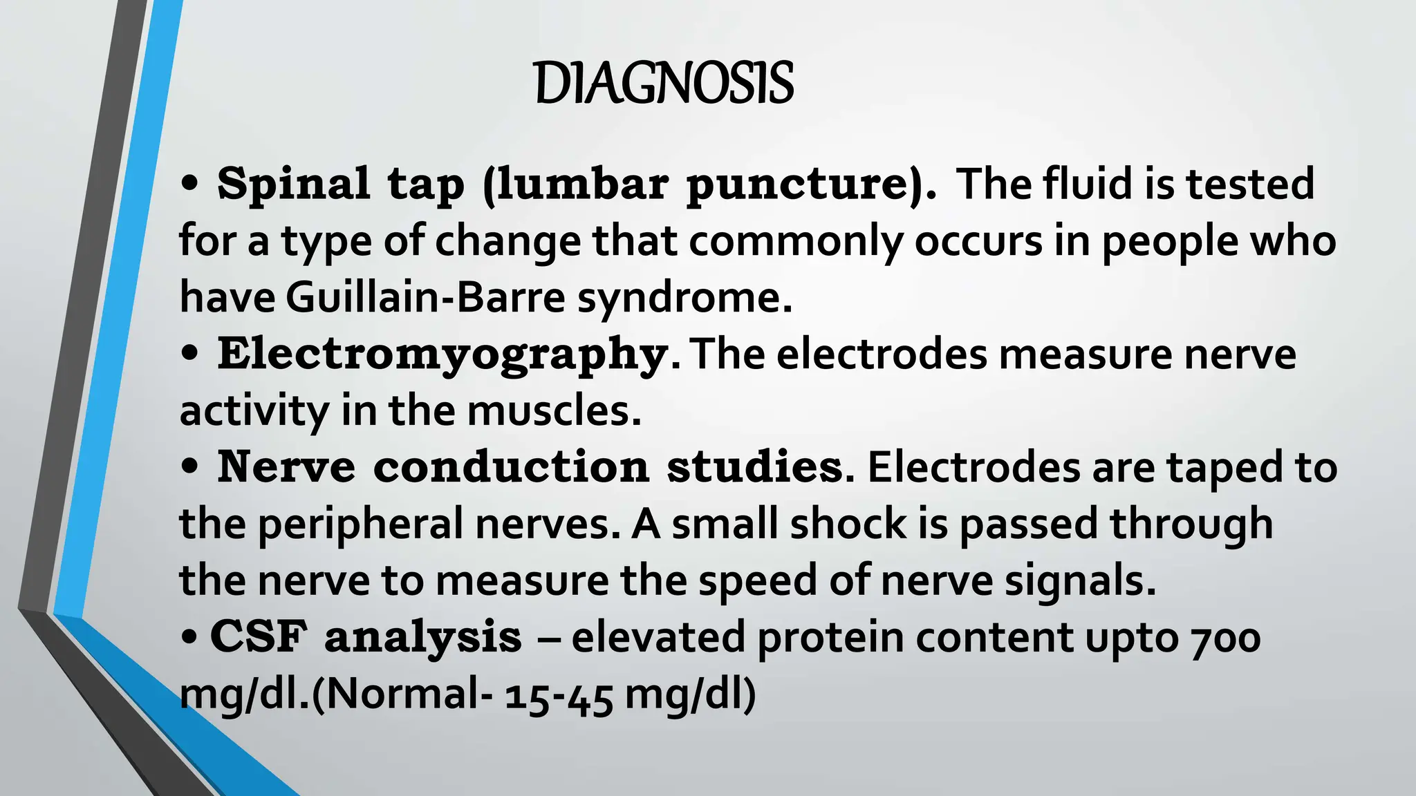 Presentation about Gullain barre syndrome.pptx
