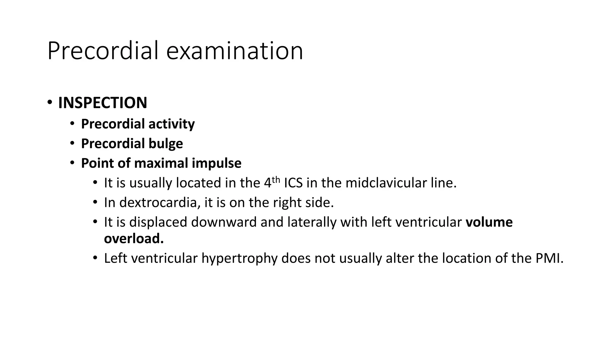Clinical approach to cardiac patients and | PPT