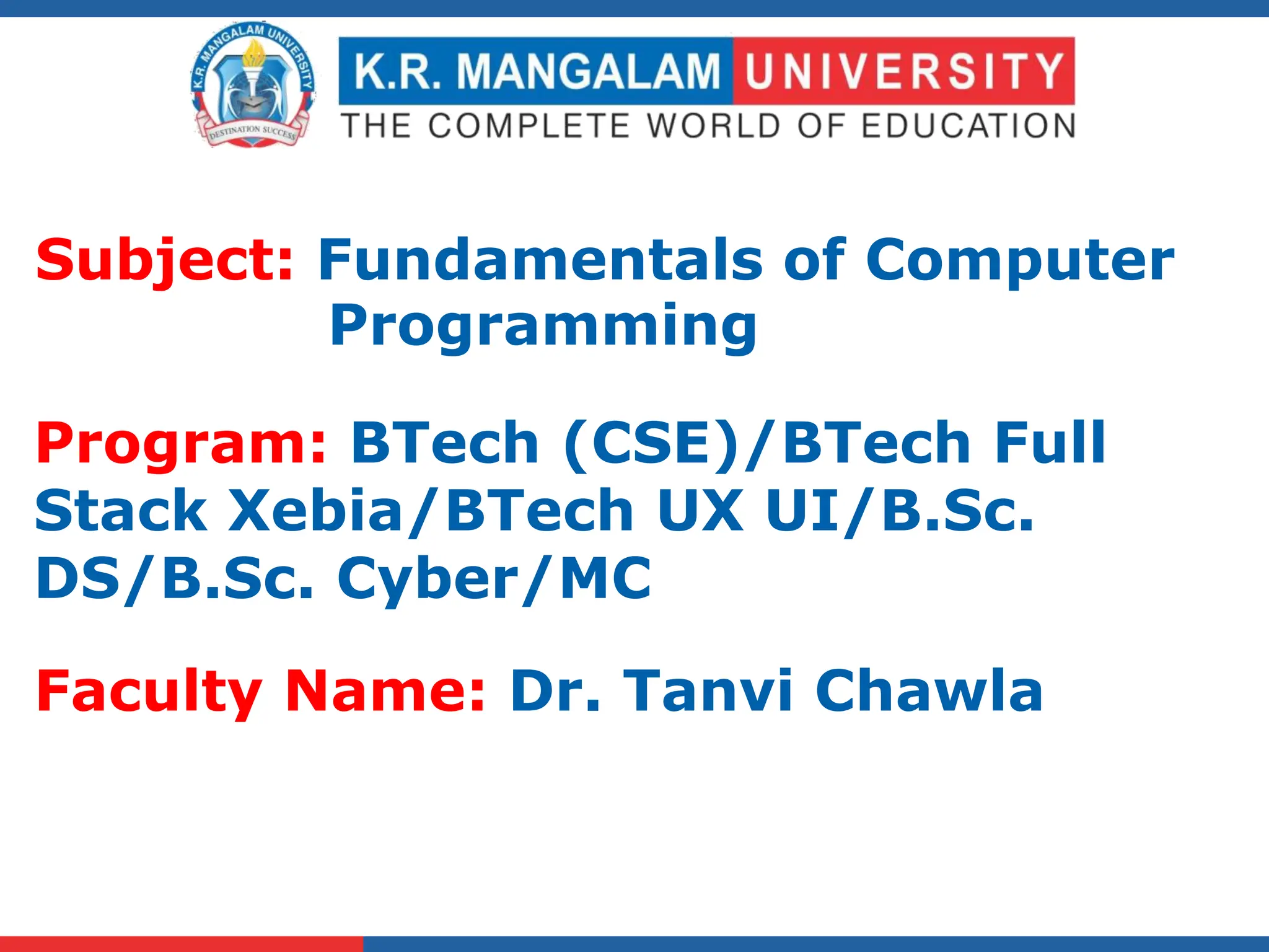 Dr Tanvi Focp Unit 2 Session 1 Ppt Revisedpdf 