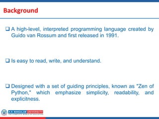 Dr. Tanvi FOCP Unit-2 Session-1 PPT (Revised).pdf