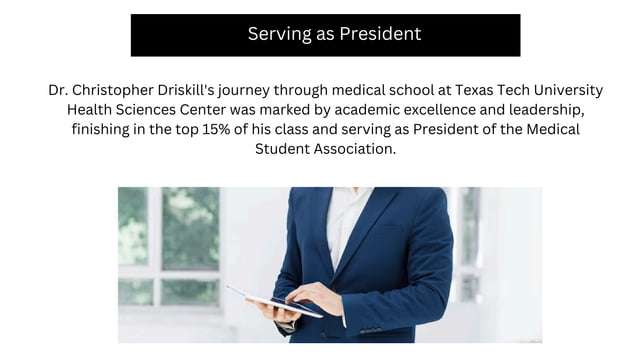 Dr. Christopher Driskill - Clinical Excellence and Administrative ...