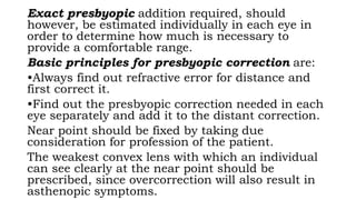 Dr. Yvonne (Presentation on Presbyopia).pptx