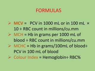Dr. E. Muralinath_ Blood indices_clinical aspects | PPTX