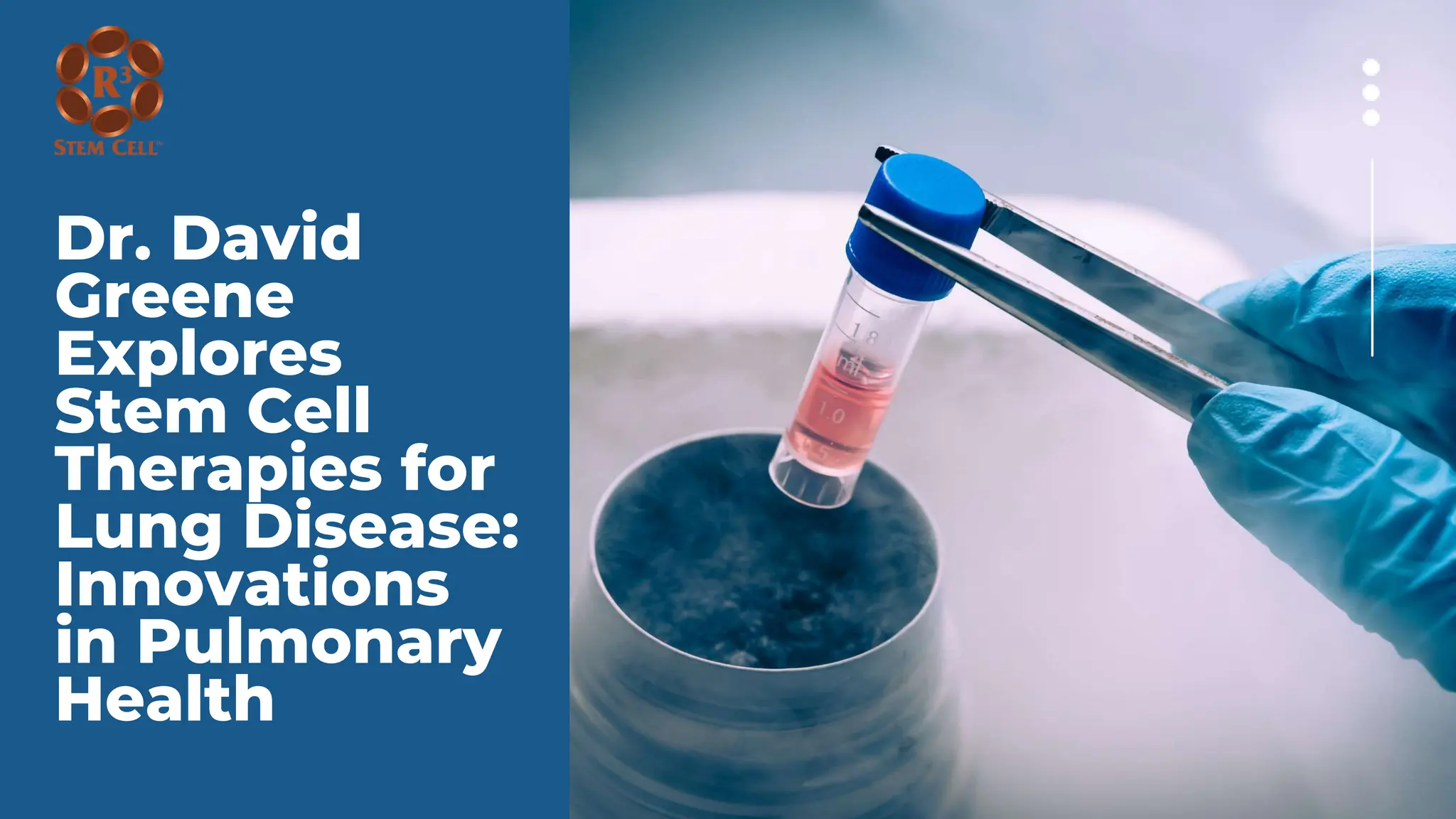 Dr. David Greene Explores Stem Cell Therapies for Lung Disease Innovations in Pulmonary Health.pptx