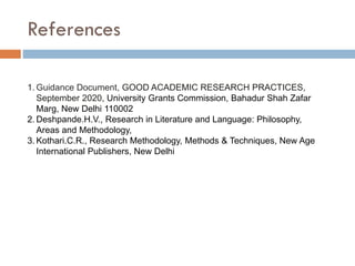 Research methodology and IPR notes for au | PDF