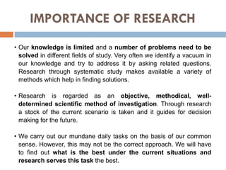 Research methodology and IPR notes for au | PDF