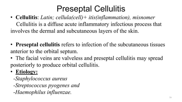 Preseptal Cellulitis & Orbital Cellulitis -Dr. Prabhat Devkota.pptx ...