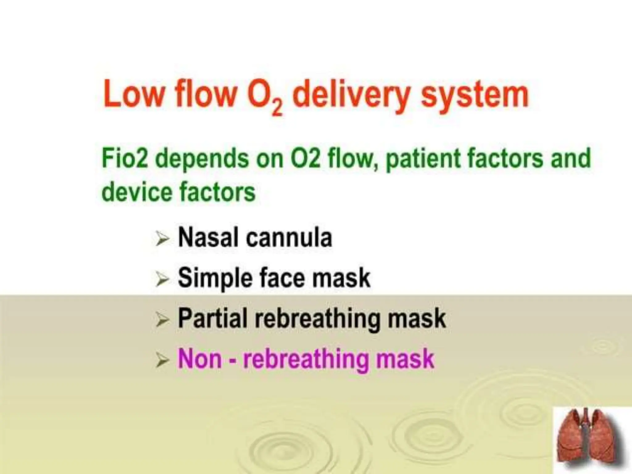 Medical o presentation on oxygen therapy | PPT