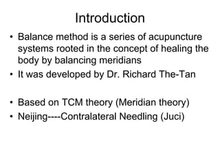 Dr. Tan's Balance Method.pdf (From Academy of Oriental Medicine at ...