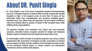 Dr. Punit Singla- Best Liver Transplant and Gastrointestinal Surgeon in ...