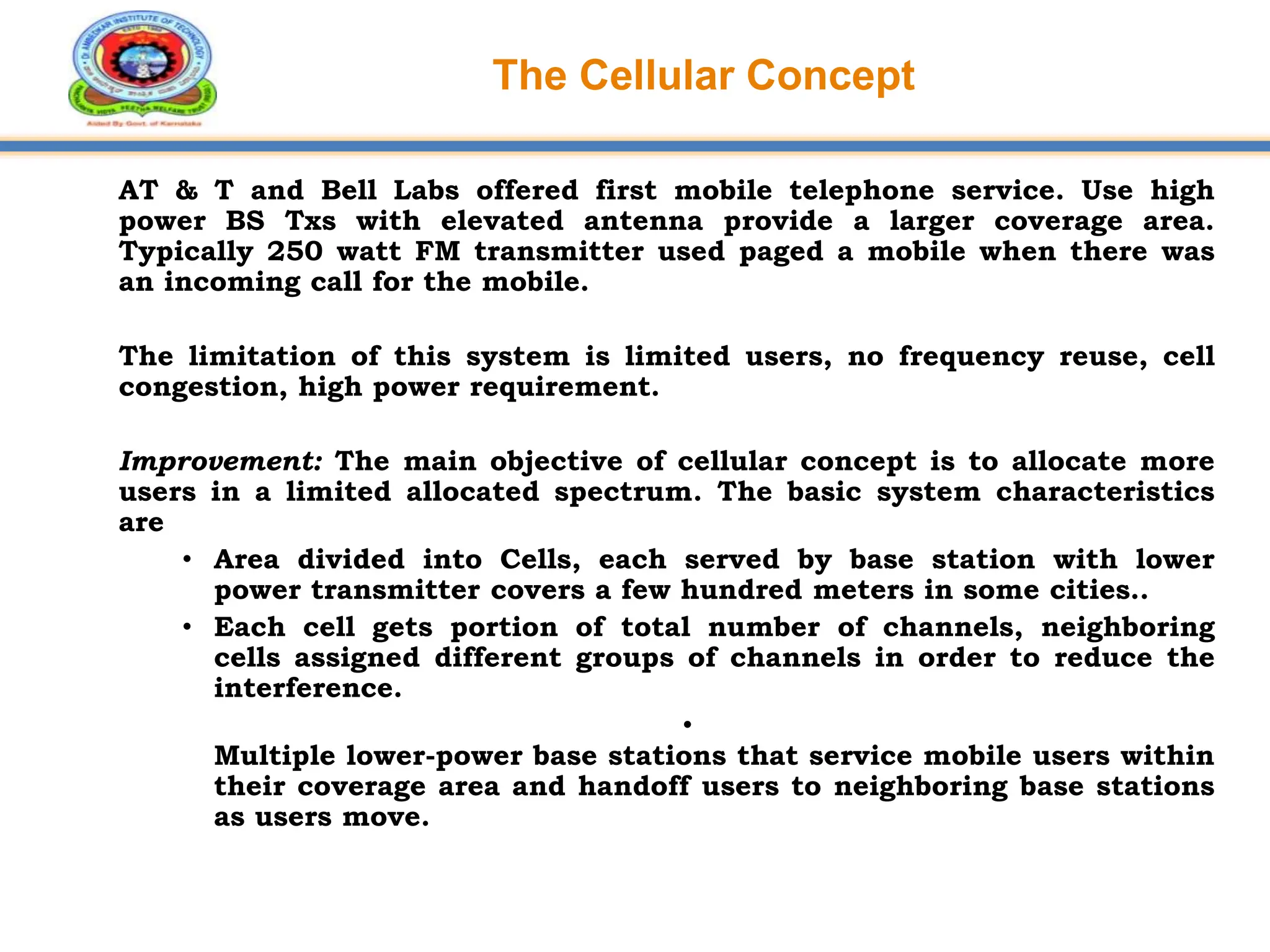 Dr. Tanuja Patgar -Wireless Network Architecture and Operation | PPTX