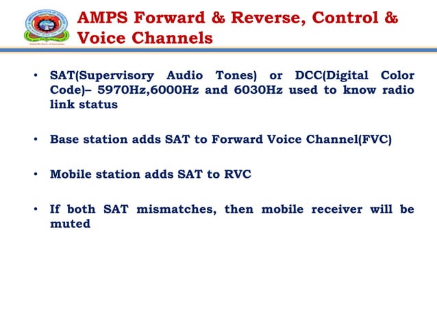 Dr. Tanuja Patgar -Wireless Network Architecture and Operation | PPT