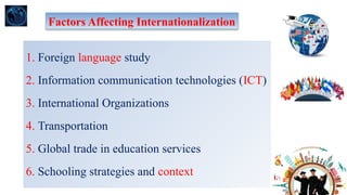 Internationalization of higher education | PPTX