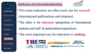 Internationalization of higher education | PPT